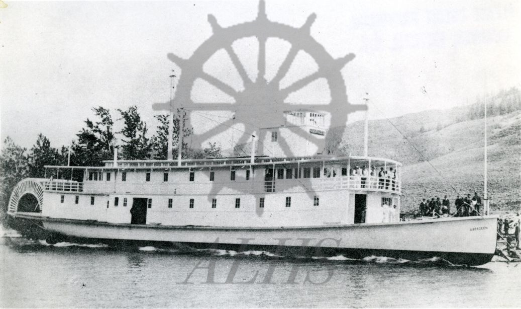 1997.002.90 Launching of the “S.S. Aberdeen” – May 22, 1893 – first C.P ...