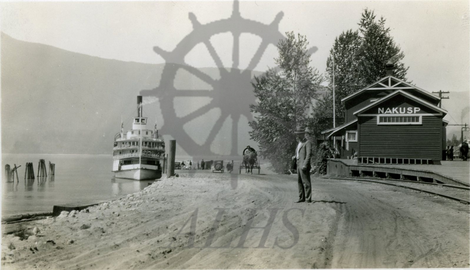 2020.008.1 CPR station, Nakusp | Arrow Lakes Historical Society