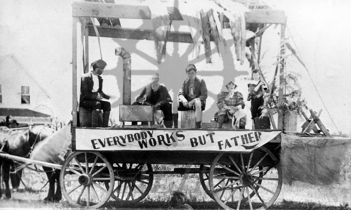 2014.003.7929 Everyone Works But Father | Arrow Lakes Historical Society