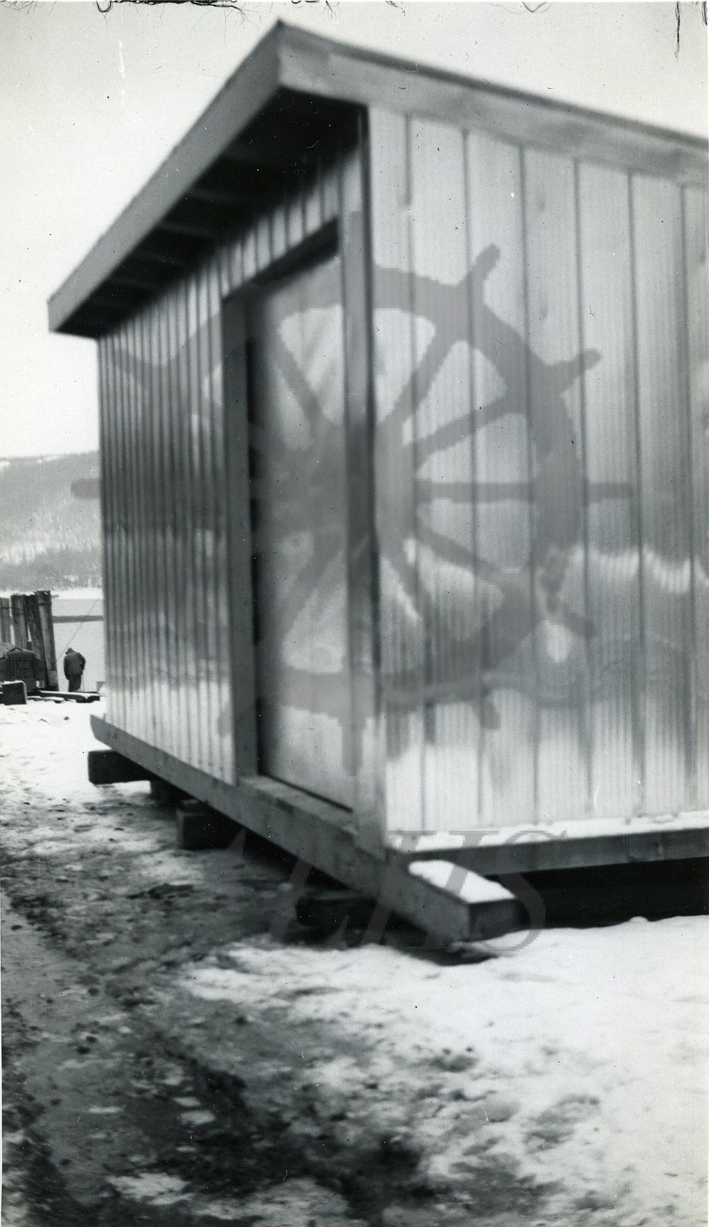2019.011.1.27 New Freight Building on the New Wharf. | Arrow Lakes ...