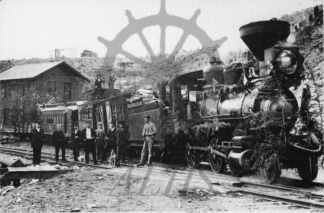 2019.030.3.1 Kaslo & Slocan (K & S) Excursion Train 25 May 1896 | Arrow ...