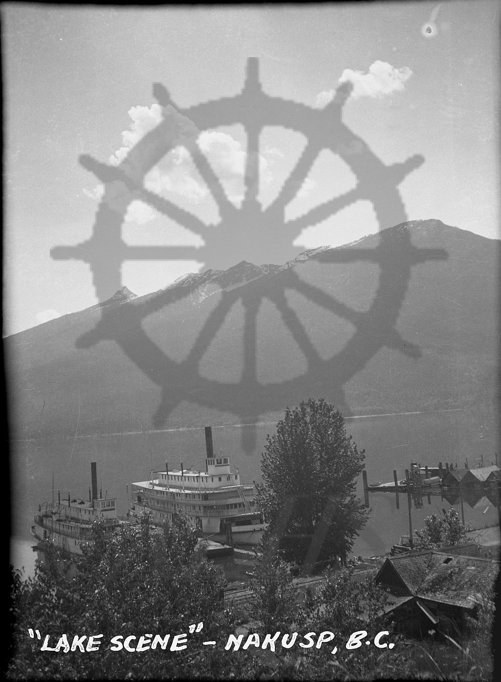 2022.007.11 “Lake Scene” — Nakusp, B.C. | Arrow Lakes Historical Society