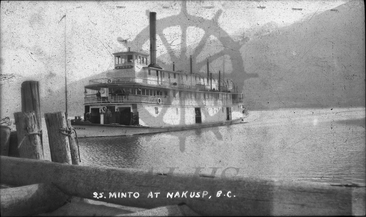 2022.007.18 S.S. Minto at Nakusp, B.C. | Arrow Lakes Historical Society