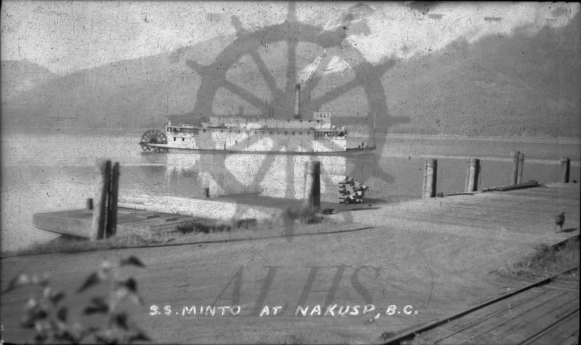 2022.007.19 S.S. Minto at Nakusp, B.C. | Arrow Lakes Historical Society