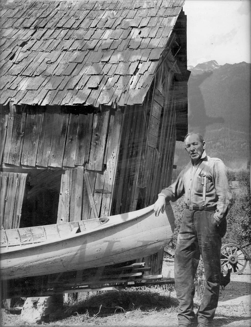 2022.020.59 Mr. Fred L. Lade, Beaton BC. | Arrow Lakes Historical Society