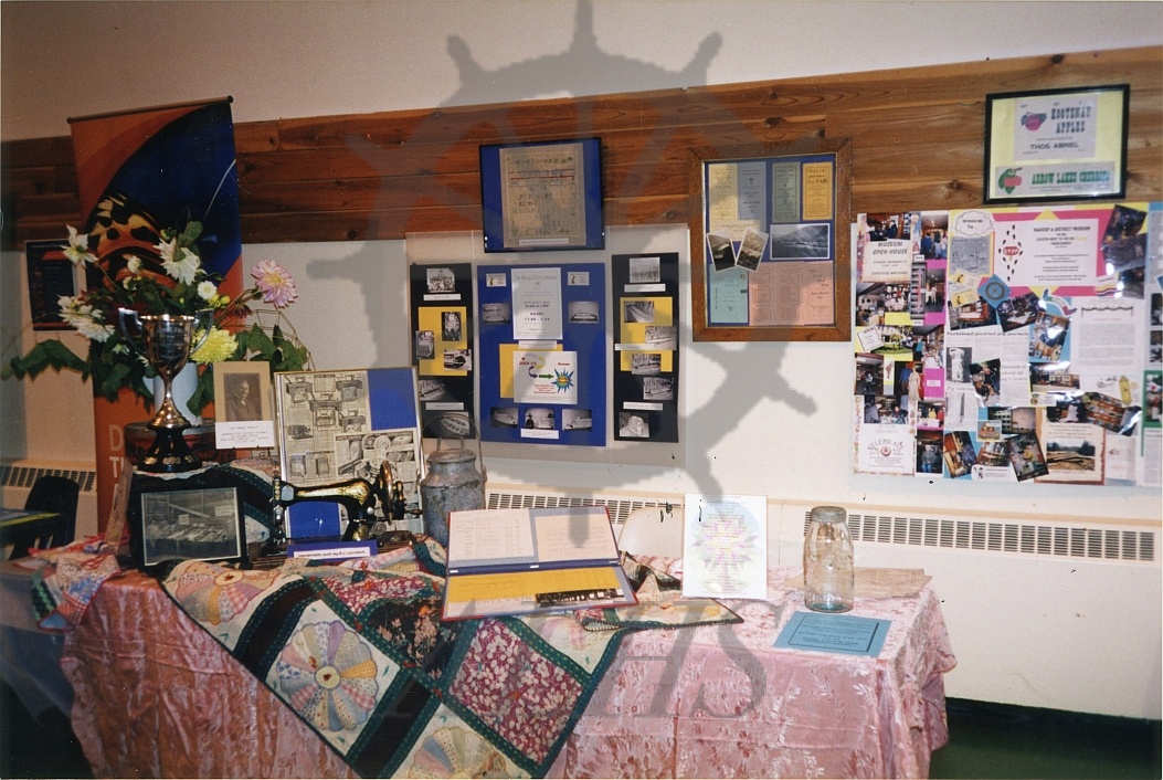NDM211 Museum display, Nakusp Arena Auditorium | Arrow Lakes Historical ...